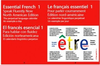 Language calendar for French